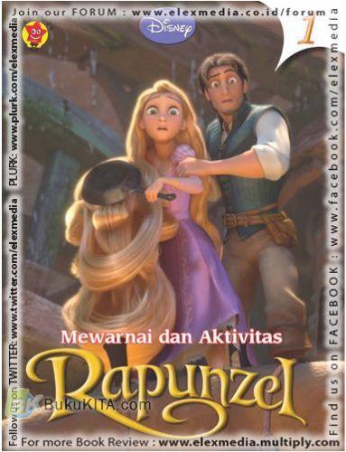 Buku Mewarnai Dan Aktivitas Disney : Rapunzel 1 | Bukukita