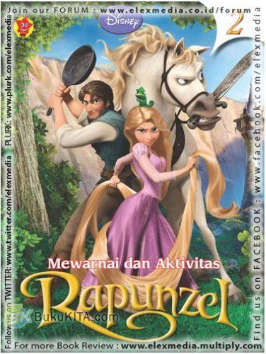 Buku Mewarnai Dan Aktivitas Disney : Rapunzel 2 | Bukukita